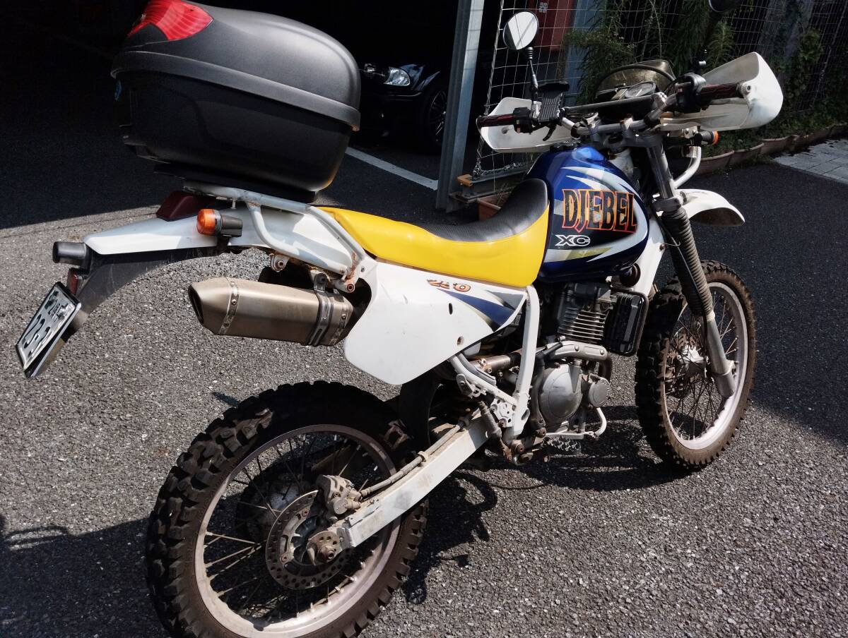 Yahoo!オークション - スズキ ジェベルXC 250 車体