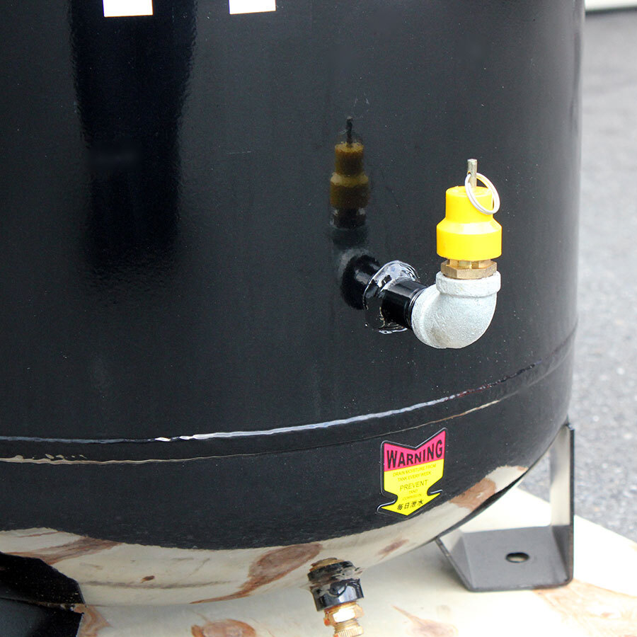 Yahoo!オークション - 再入荷 100L Z345 縦型 エアー コンプレッサー ...