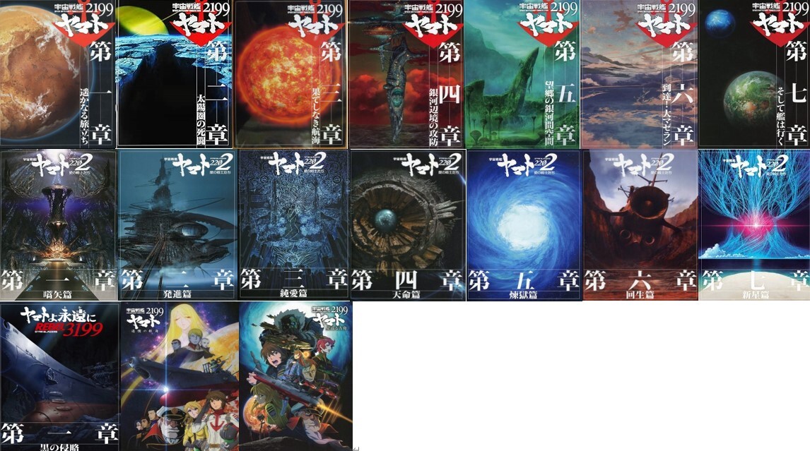宇宙戦艦ヤマト 品名/宇宙戦艦ヤマト2199 ヤマトよ永遠に REBEL3199 第1章 黒の侵略 全劇場用パンフレット 全19巻セット 同梱不可(原画、設定資料集)｜売買されたオークション ...