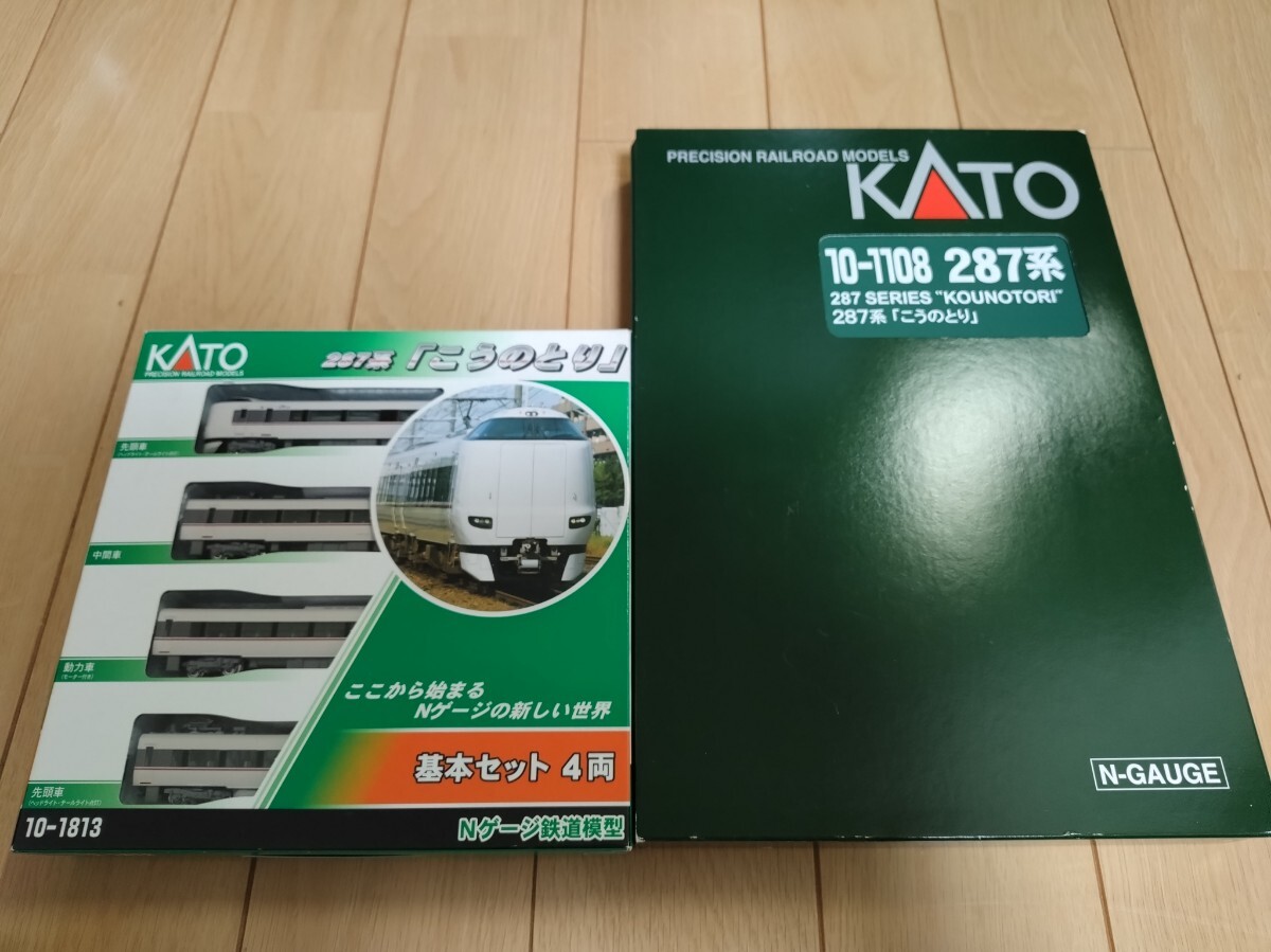 Yahoo!オークション - KATO 10-1813 10-1108 287系「こうのとり」4両基...