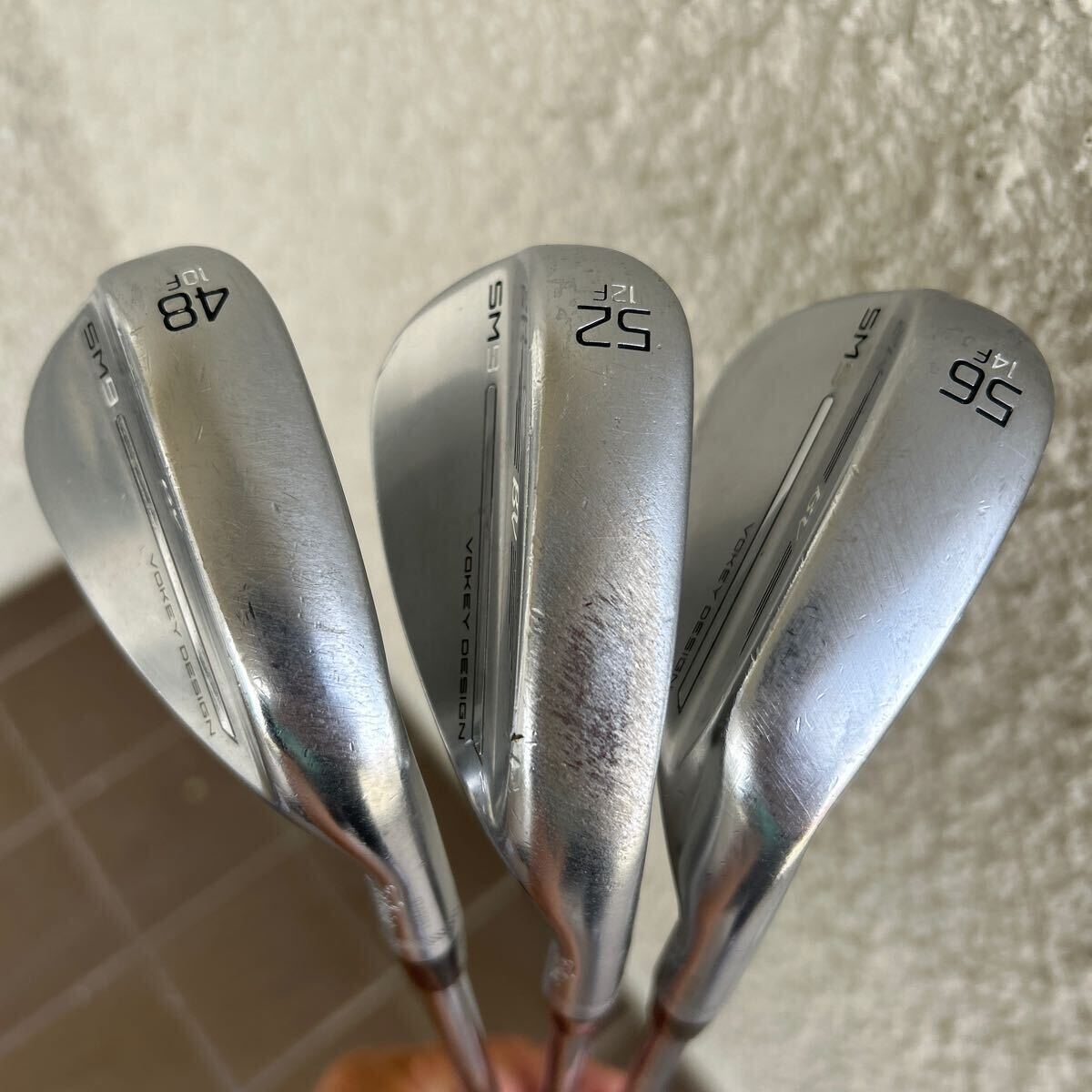 Yahoo!オークション - タイトリスト SM9 48.52.56 ウエッジ3本セット B...