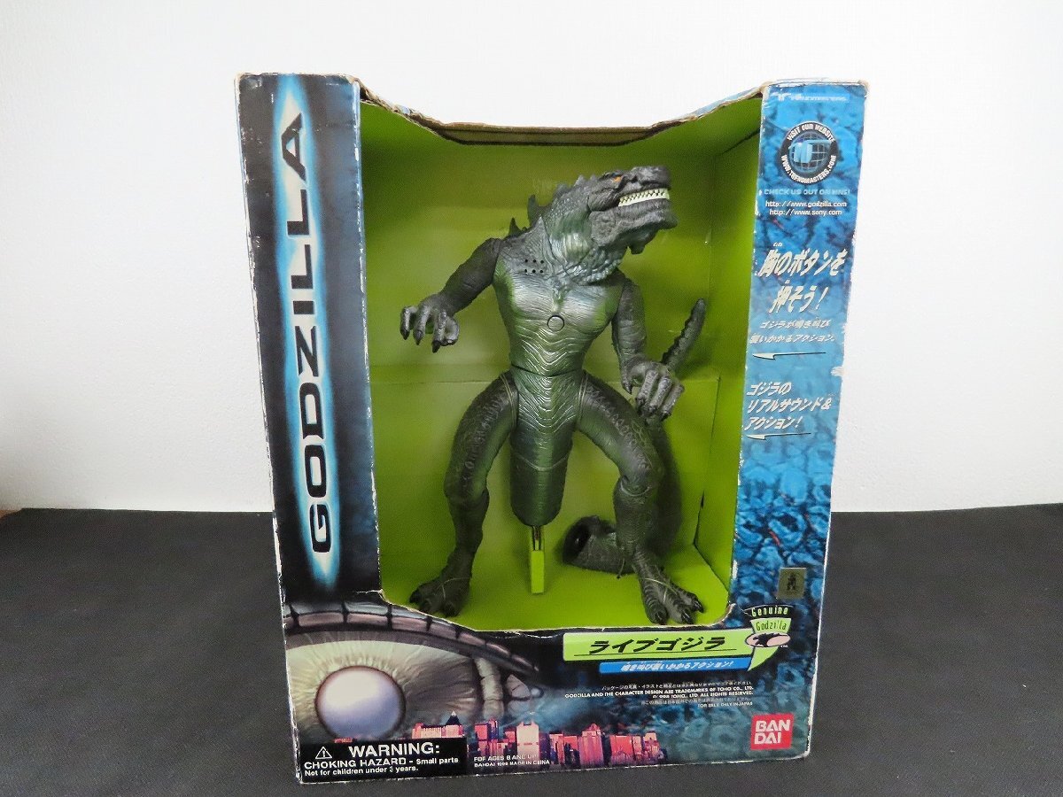 Yahoo!オークション - 長Y71/バンダイ ライブゴジラ ハリウッド版/当...