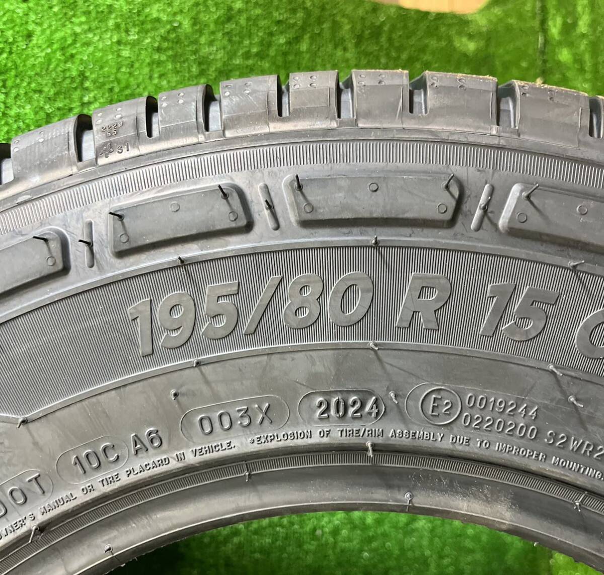 Yahoo!オークション - 『新品』ミシュラン AGILIS 3 『24年製』195/80R...