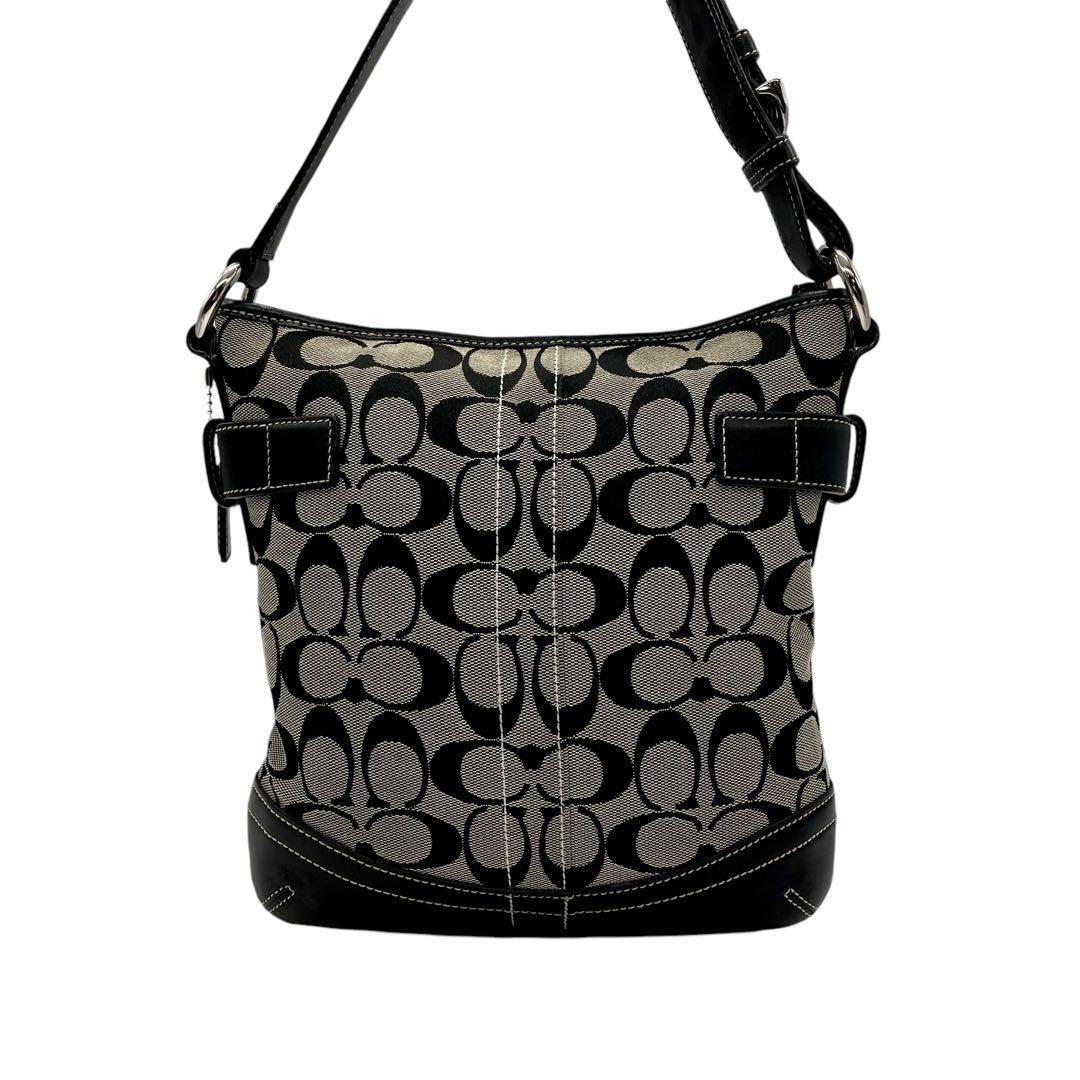 Yahoo!オークション - 美品 COACH コーチ s32 シグネチャー 6740 ショ...