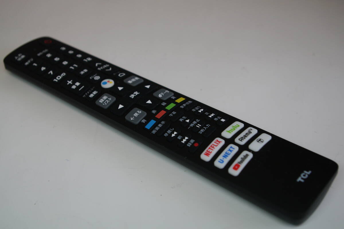 Yahoo!オークション - TCL テレビリモコン RC610 JJR1 JHC7
