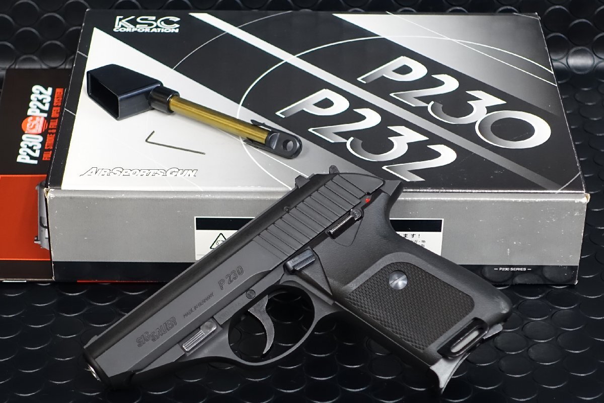 Yahoo!オークション - KSC P230JP HW プレミアムマグ仕様 ガスブローバ...