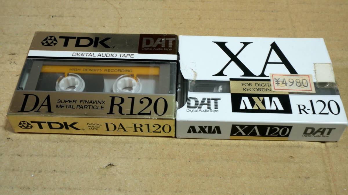 Yahoo!オークション - 新品・未開封 DATテープ AXIA DAT XA 120 / TDK...