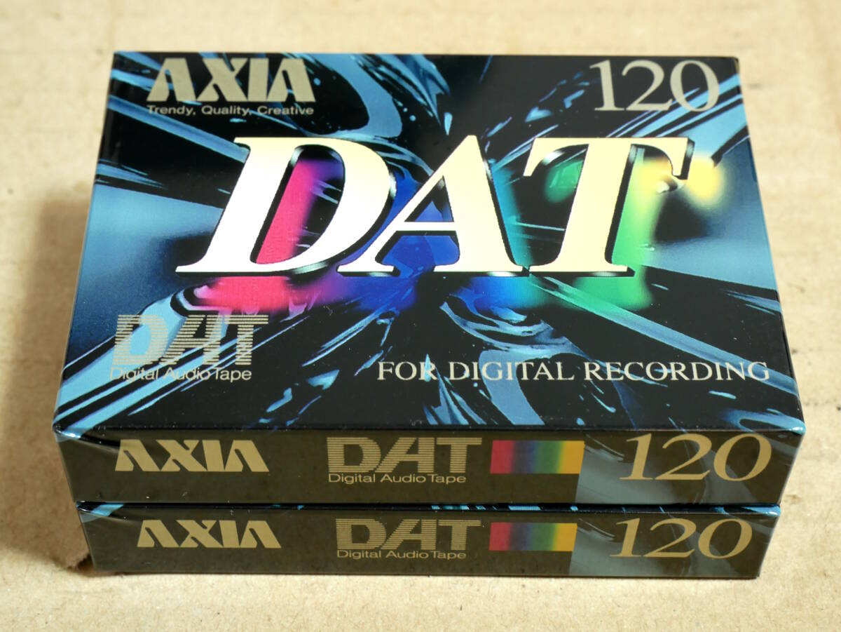 Yahoo!オークション - 新品・未開封 DATテープ AXIA DAT B 120 120分...