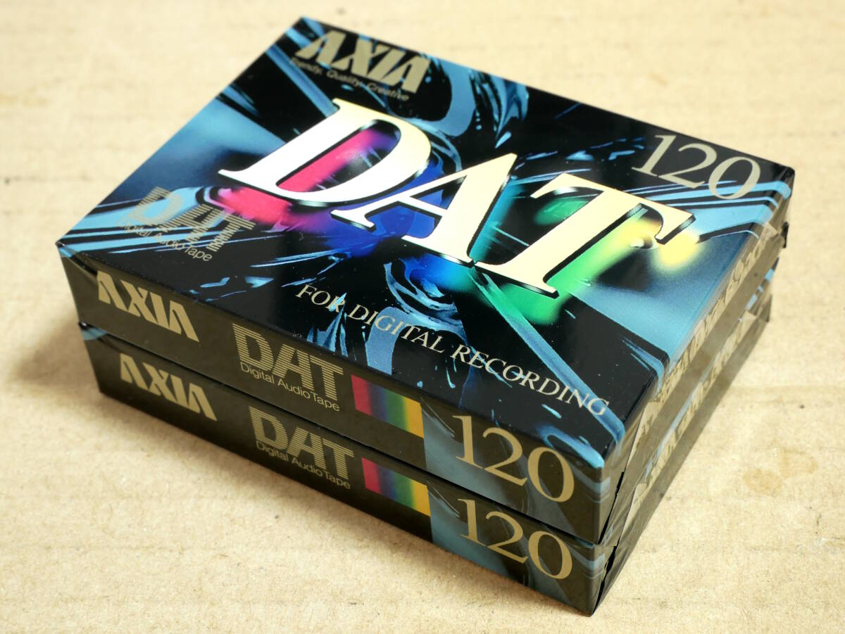Yahoo!オークション - 新品・未開封 DATテープ AXIA DAT B 120 120分...