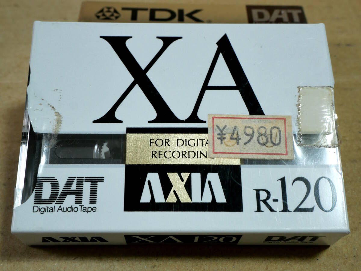 Yahoo!オークション - 新品・未開封 DATテープ AXIA DAT XA 120 / TDK...