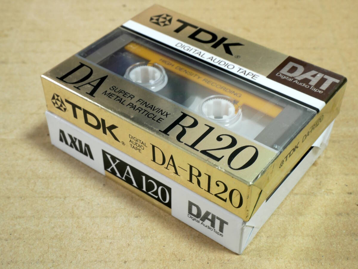 Yahoo!オークション - 新品・未開封 DATテープ AXIA DAT XA 120 / TDK...