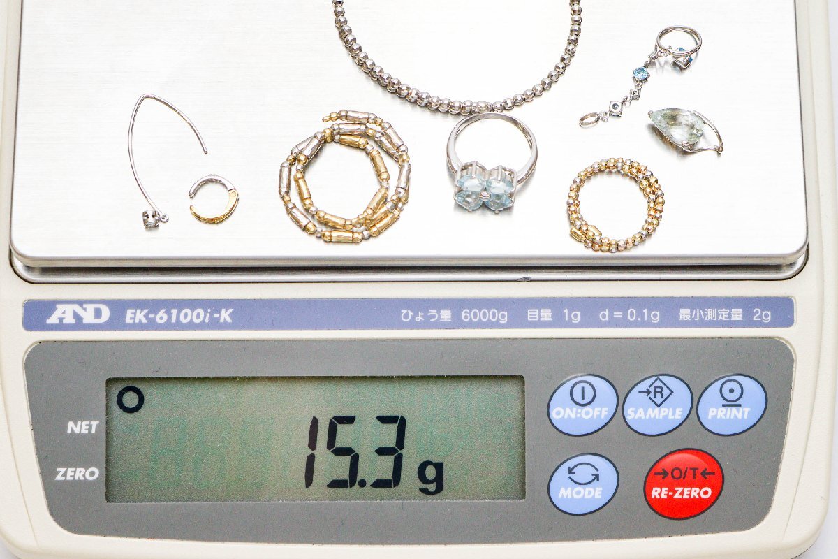 Yahoo!オークション - おたからや K18WG/K18刻印 ジュエリー 8点 ブレ...