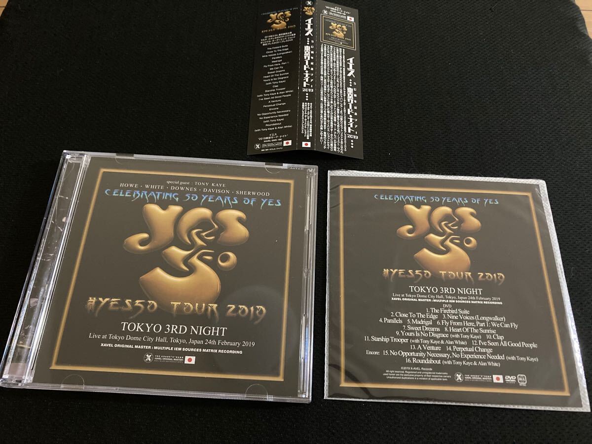 Yahoo!オークション - YES / 東京サード・ナイト 2019 (2CD+1DVD)