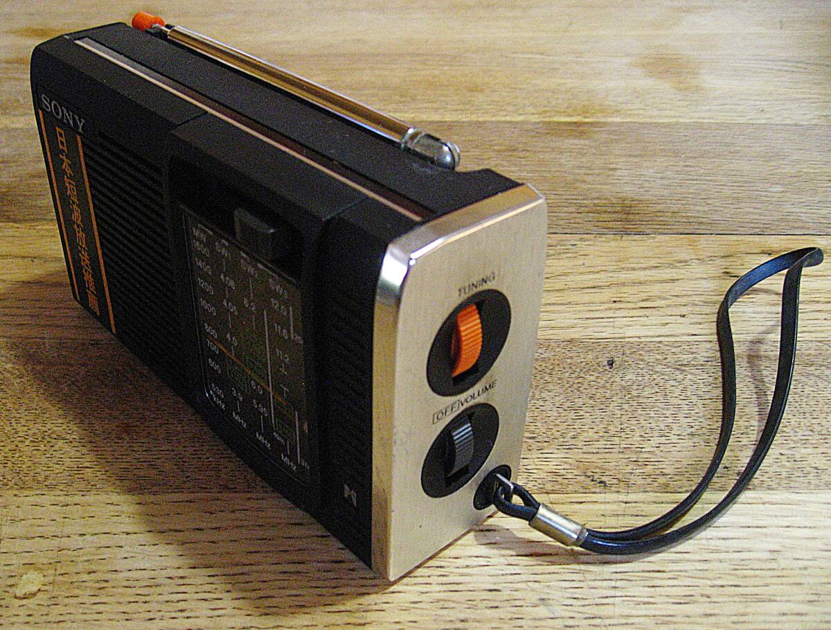 Yahoo!オークション - SONY 短波ラジオTR-4400 MW/SW1/SW2/SW3 4BAND ...