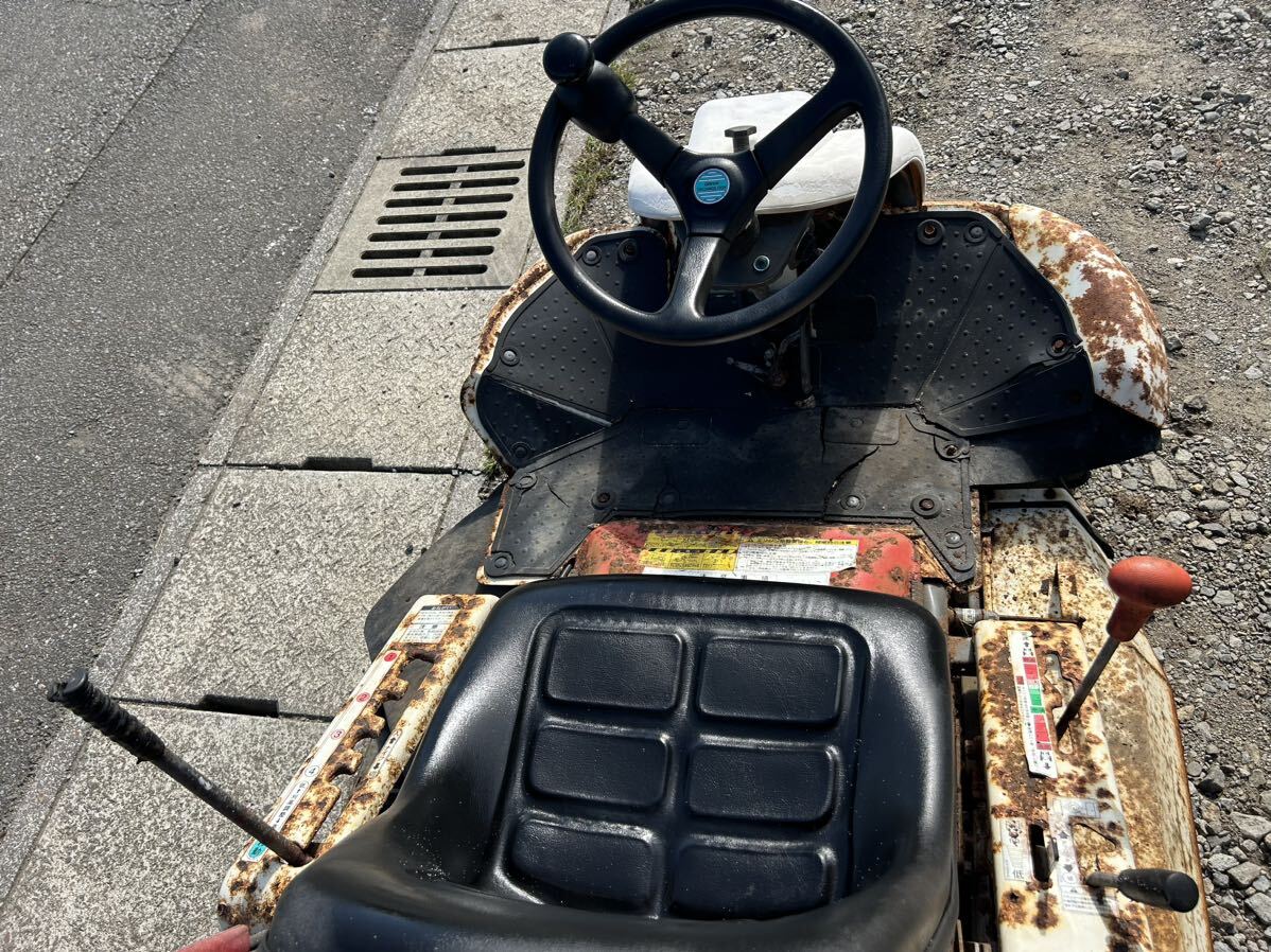 Yahoo!オークション - 共立 ラビットモアー 乗用草刈機 14馬力 RM86 HS...