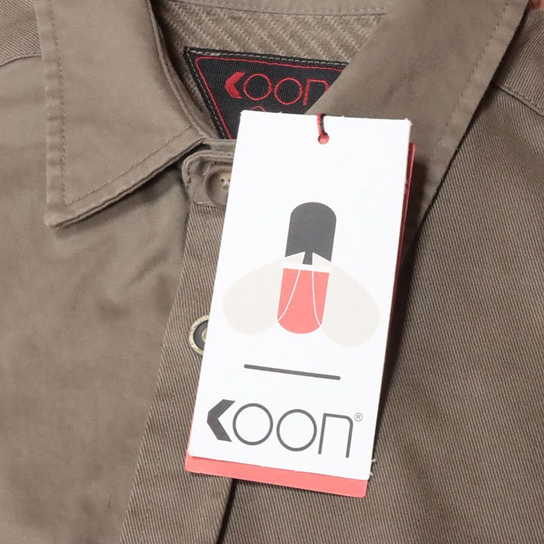 Yahoo!オークション - 1円/秋冬/Koon/48サイズ/ワーク調シャツ ツイル ...