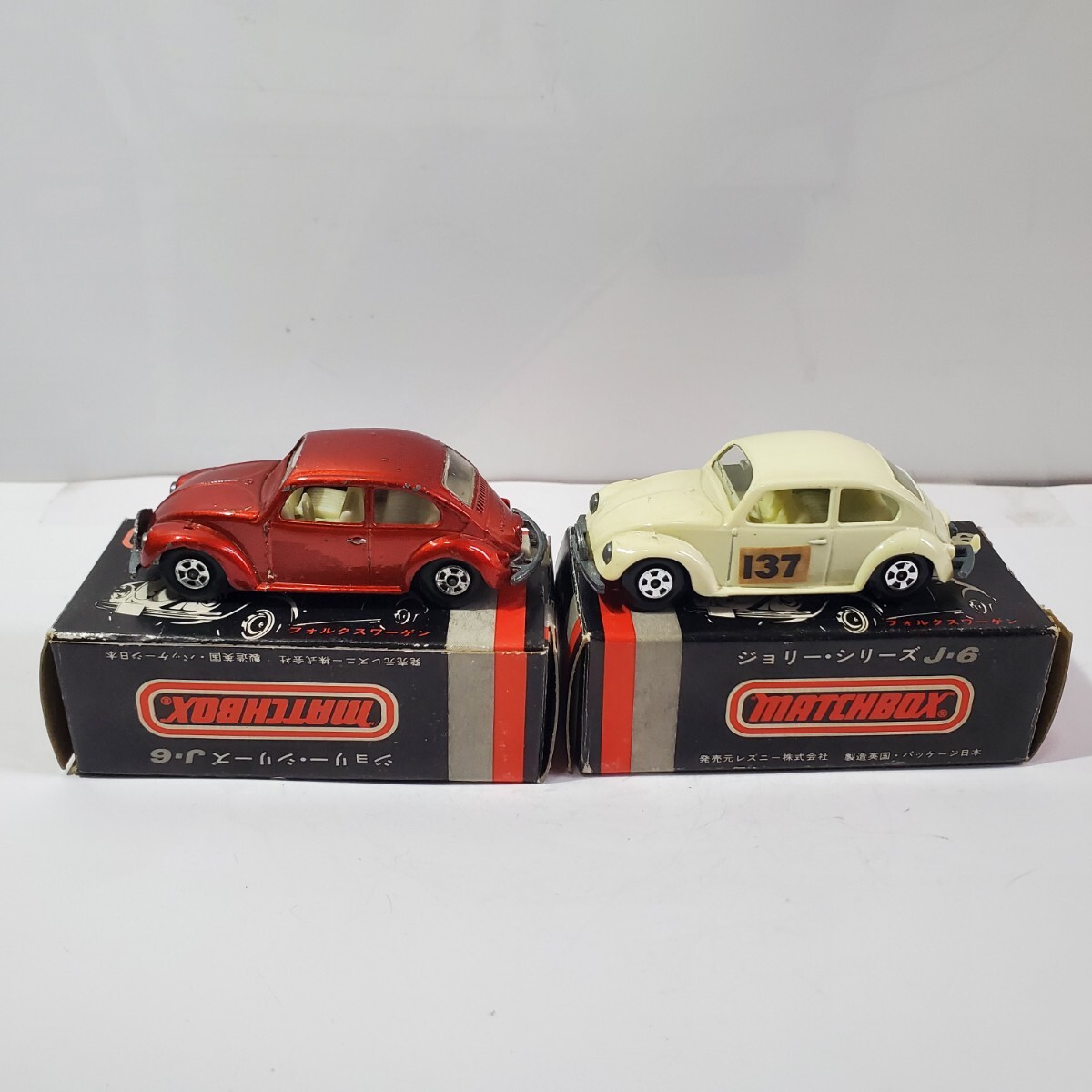 Yahoo!オークション - MATCHBOX マッチボックス 1/64「J6 VW Beetle 白...