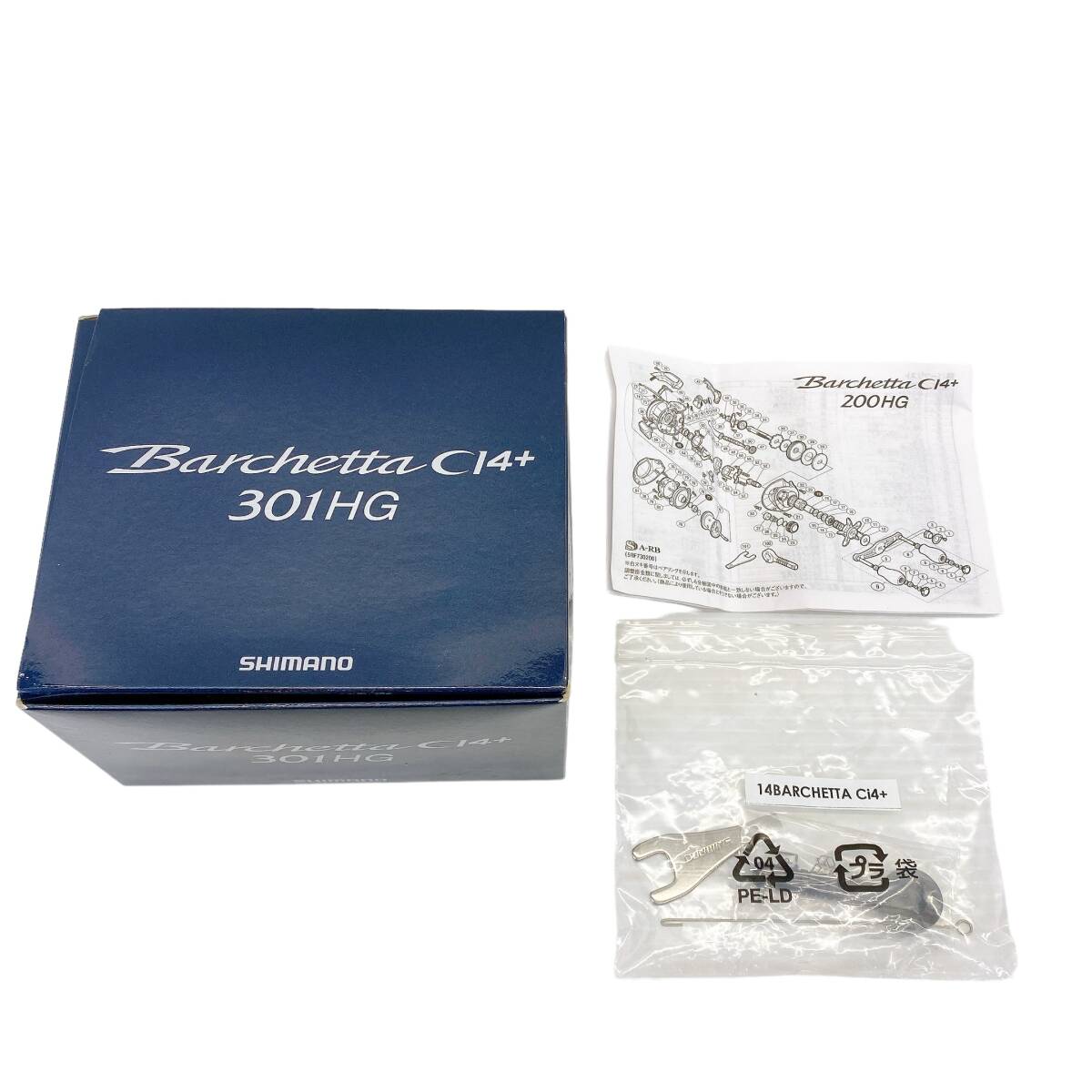 Yahoo!オークション - SHIMANO シマノ バルケッタ CI4+ 301HG Barchet...