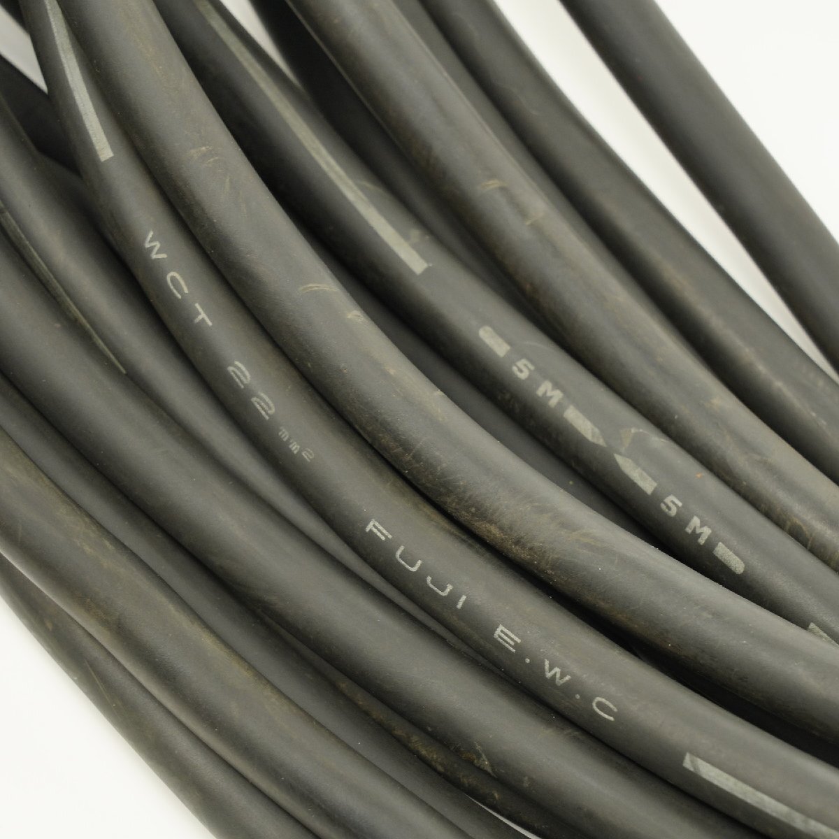 Yahoo!オークション - 富士電線 キャプタイヤケーブル WCT 22スケ(22sq...