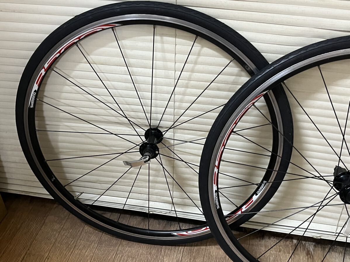 Yahoo!オークション - SHIMANO R500 クリンチャー 700C ホイール 前後...
