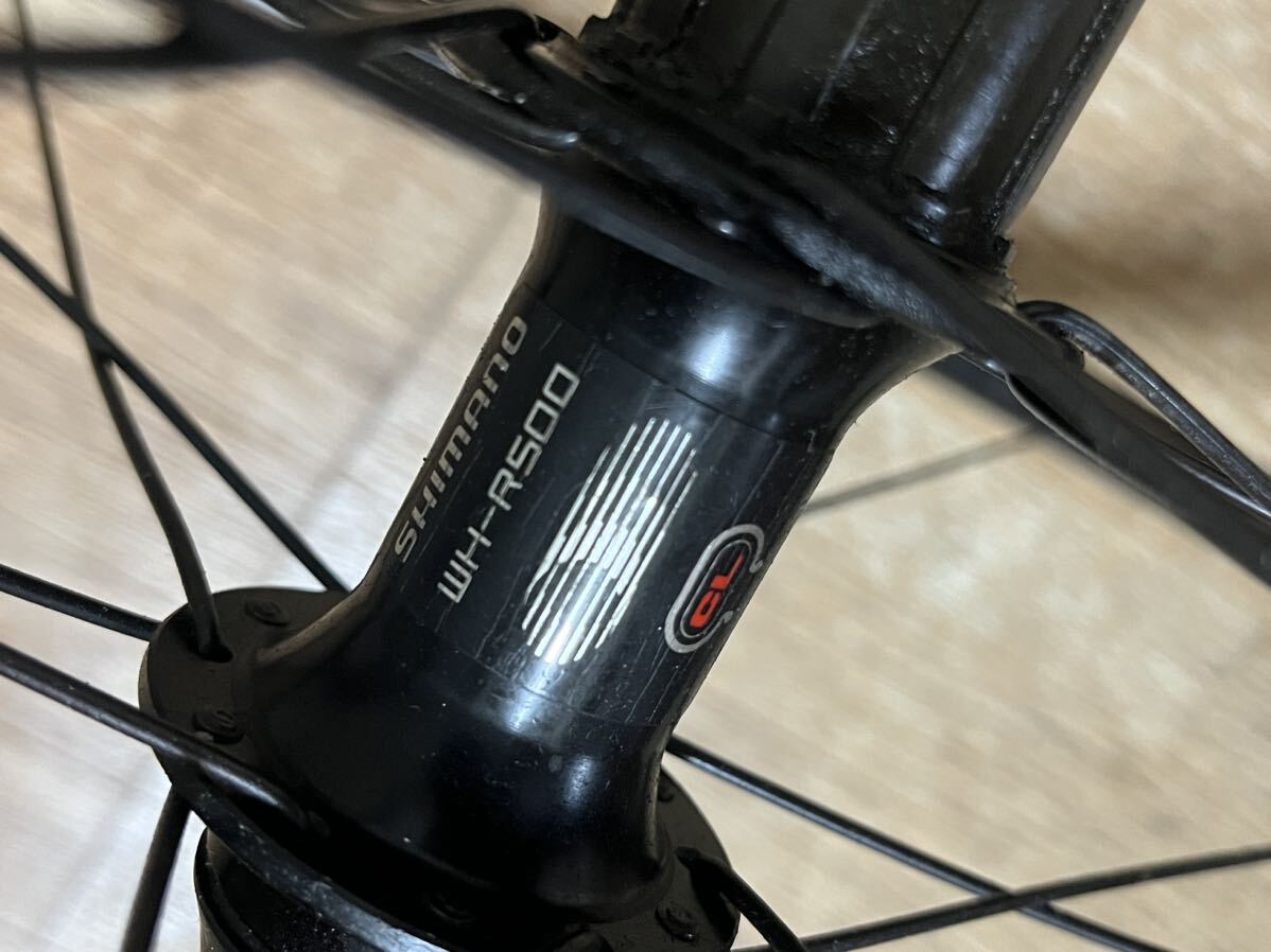 Yahoo!オークション - SHIMANO R500 クリンチャー 700C ホイール 前後...