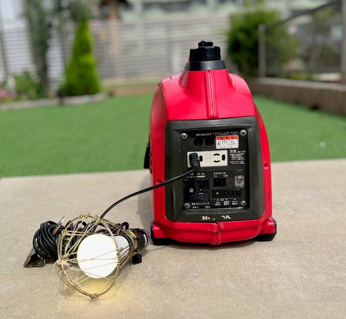 HONDA ホンダ EU9i インバーター発電機 単相100V 9A 900VA ガソリン ポータブル アウトドア 082903(インバーター発電機)｜売買されたオークション情報、yahooの ...