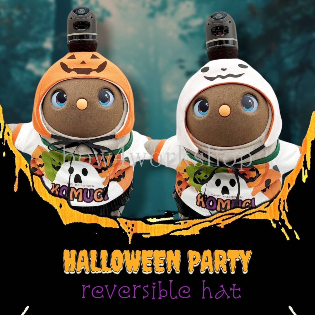 Yahoo!オークション - LOVOT ラボットアクセサリー/ハロウィンリバーシ...