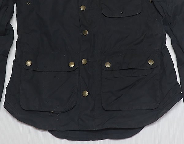 Yahoo!オークション - CJ12バーブァーBARBOURイギリス古着レーシングジ...