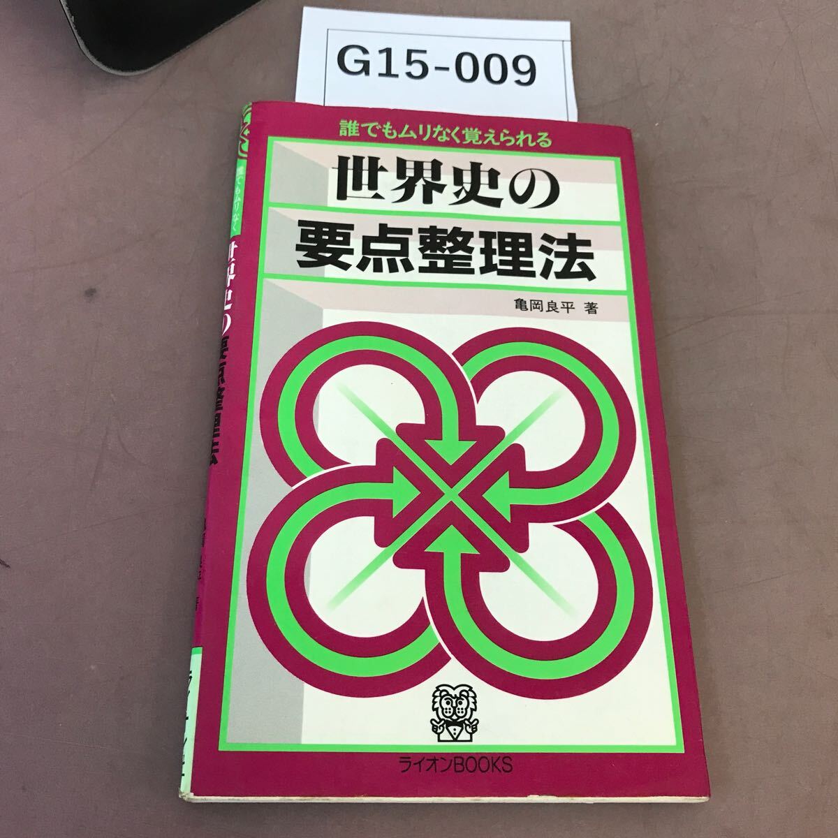 Yahoo!オークション - G15-009 世界史の要点整理法 ライオン社