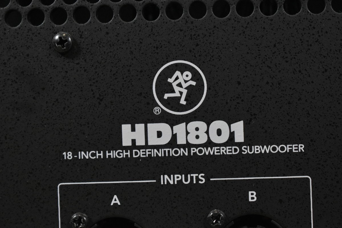 Yahoo!オークション - MACKIE マッキー HD1801 パワードPAスピーカー ...