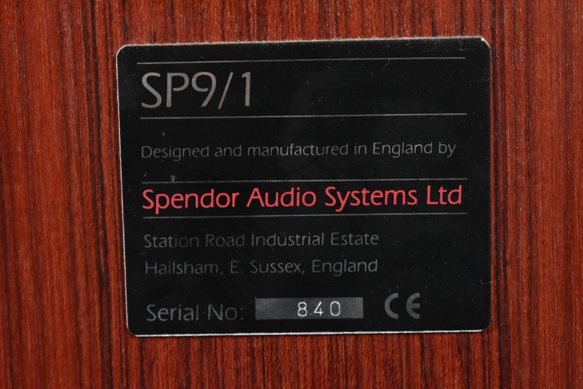 Yahoo!オークション - 【ジャンク品】 SPENDOR スペンドール SP9/1 ス...