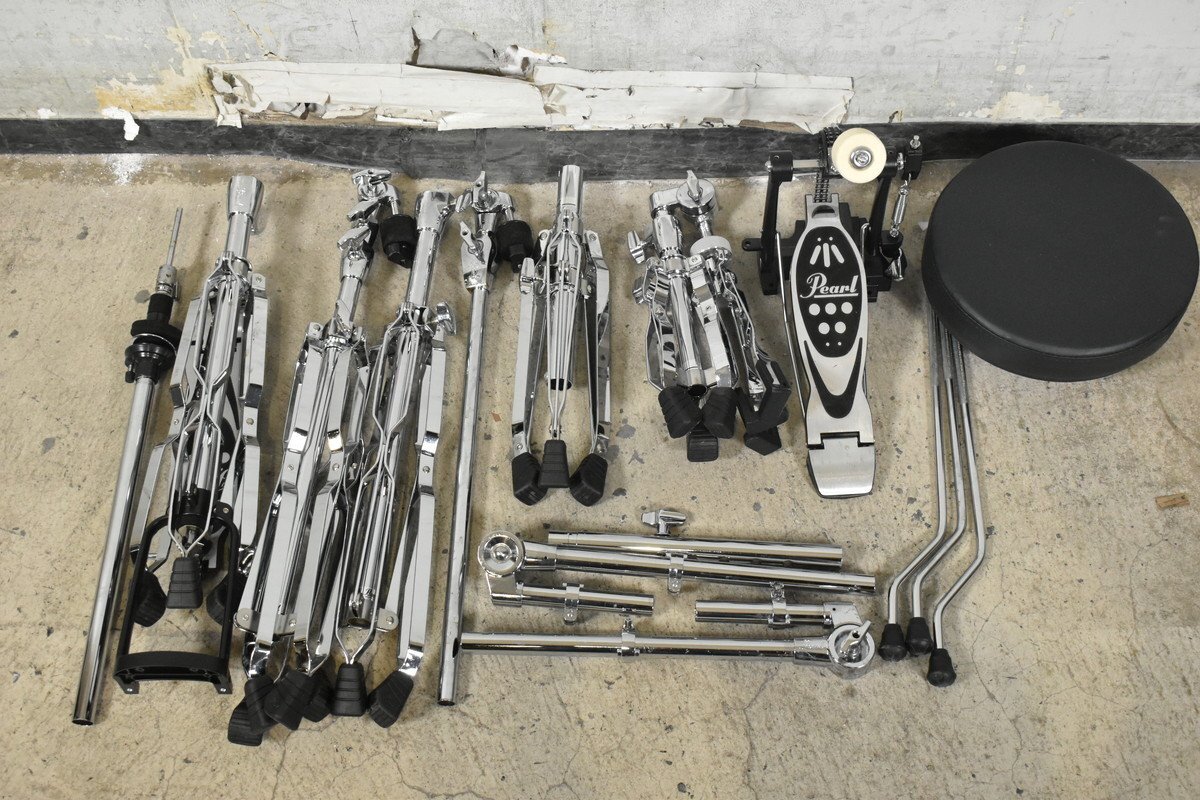 Yahoo!オークション - TG0909 Pearl/パール ドラム 4点セット ROADSHO...