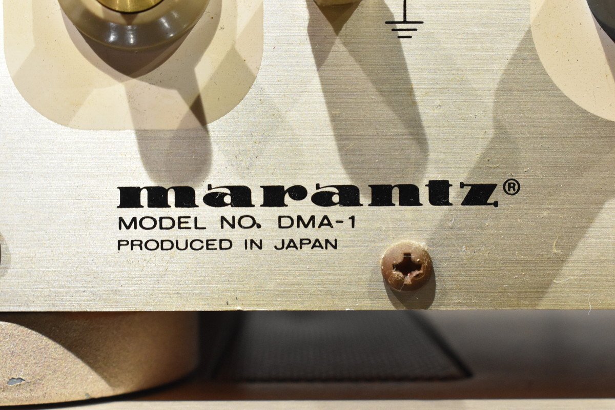 Yahoo!オークション - TG0911 marantz マランツ DMA-1 アンプペア