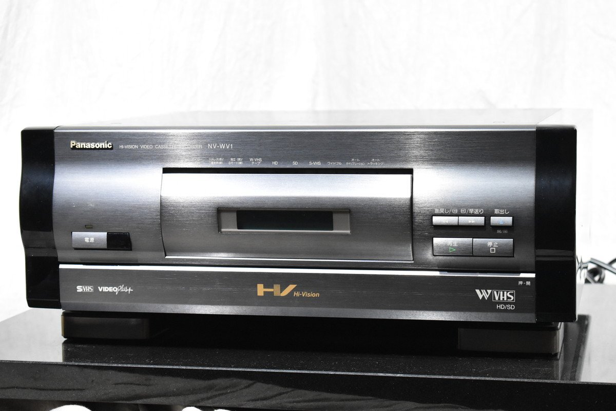Yahoo!オークション - TG0918 Panasonic パナソニック W-VHS S-VHS ビ...