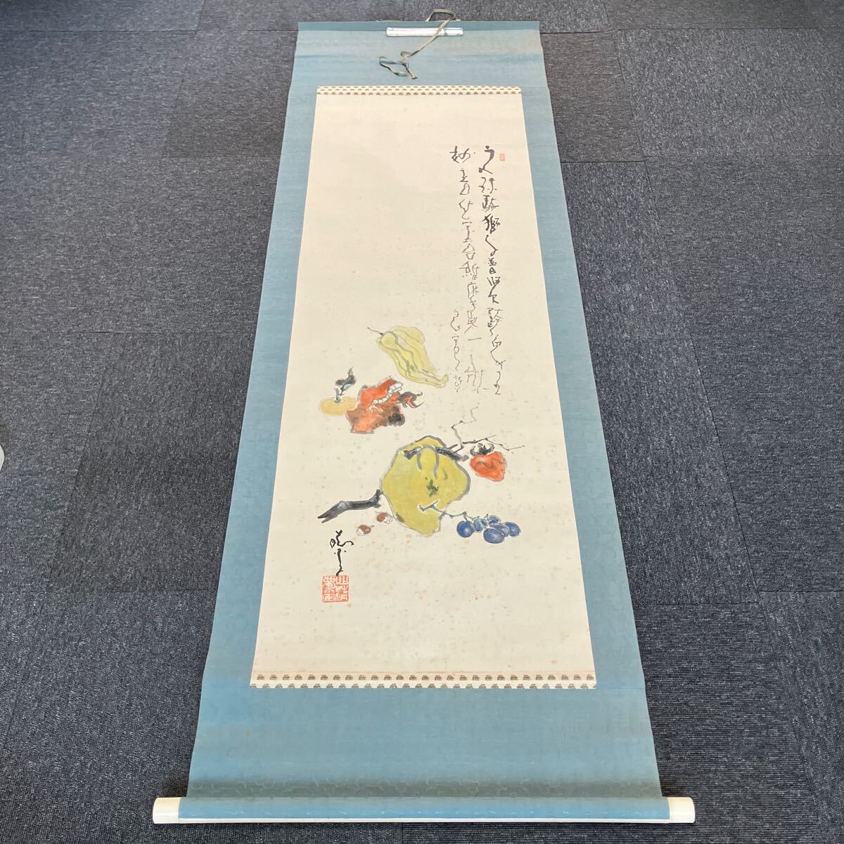 Yahoo!オークション - 【模写】掛軸 紙本 箱無 同梱可能 No.2455