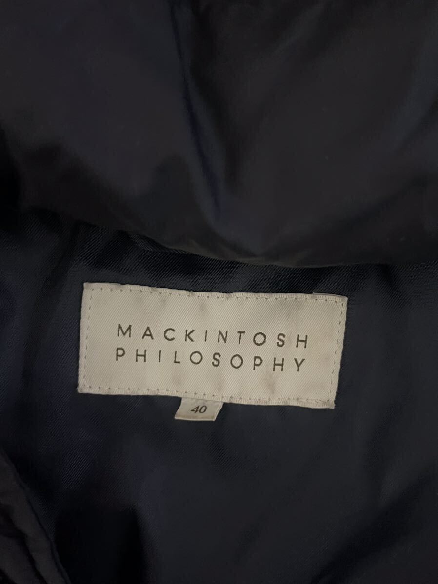 MACKINTOSH PHILOSOPHY マッキントッシュ ジャケット ダウン ダウンジャケット ネイビー フルジップ メンズ 40サイズ(男性用)｜売買されたオークション情報、yahooの ...
