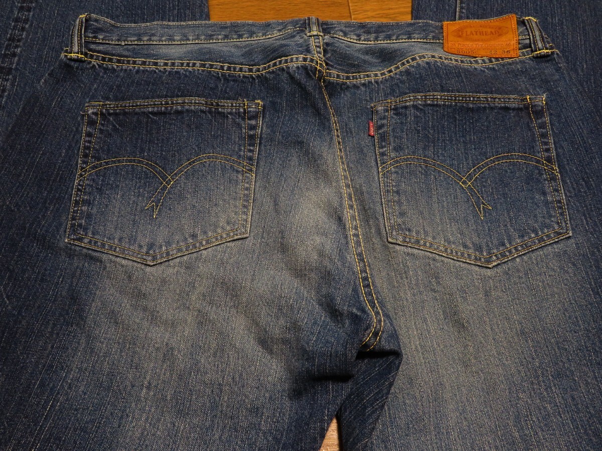 Yahoo!オークション - 大きめサイズ W42(約102cm)【FLAT HEAD/フラット...