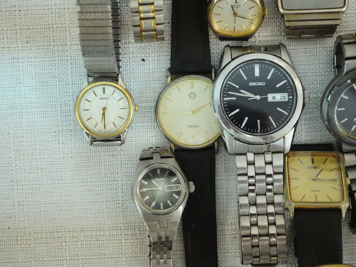 Yahoo!オークション - 【Y8】 60サイズ SEIKO セイコー 腕時計 時計 ク...