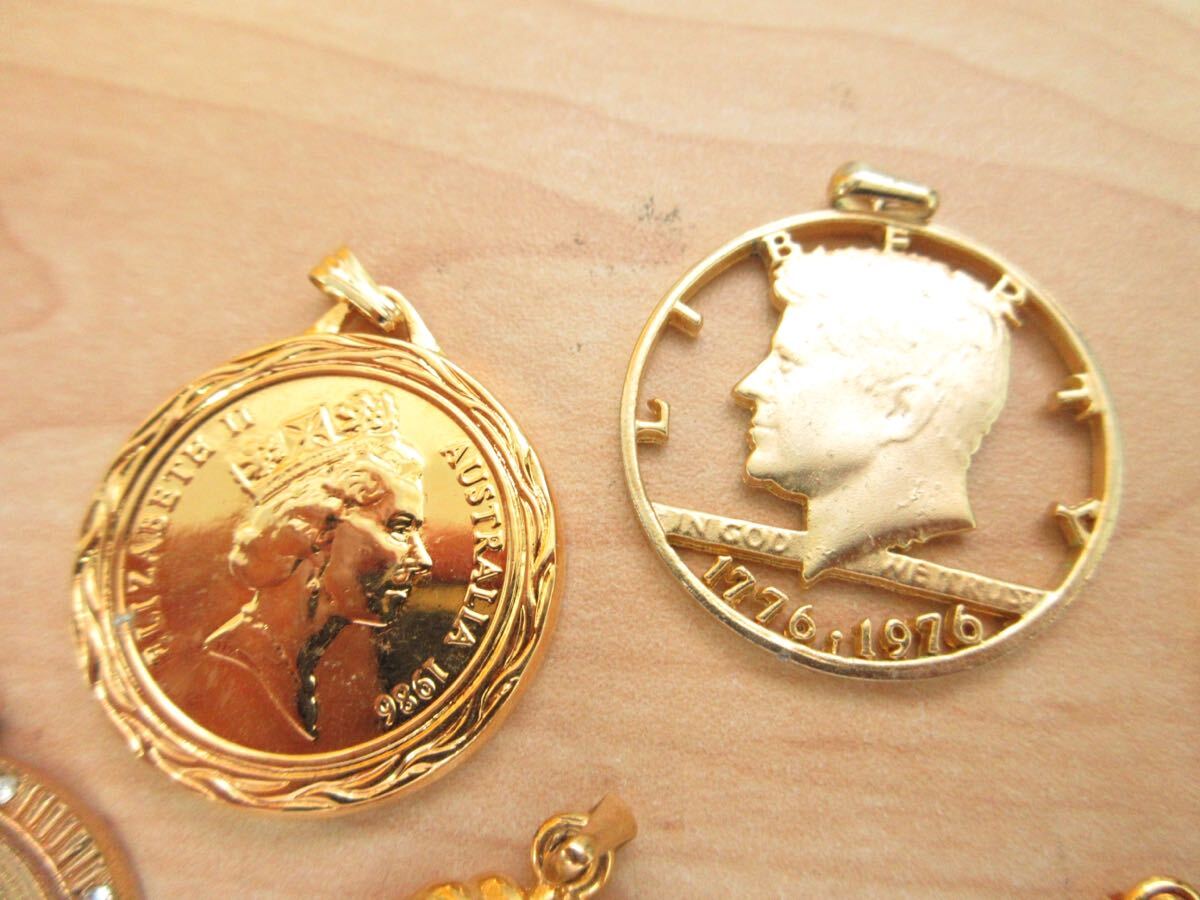 Yahoo!オークション - 【B93】コイントップ エリザベス ペンダントトッ...