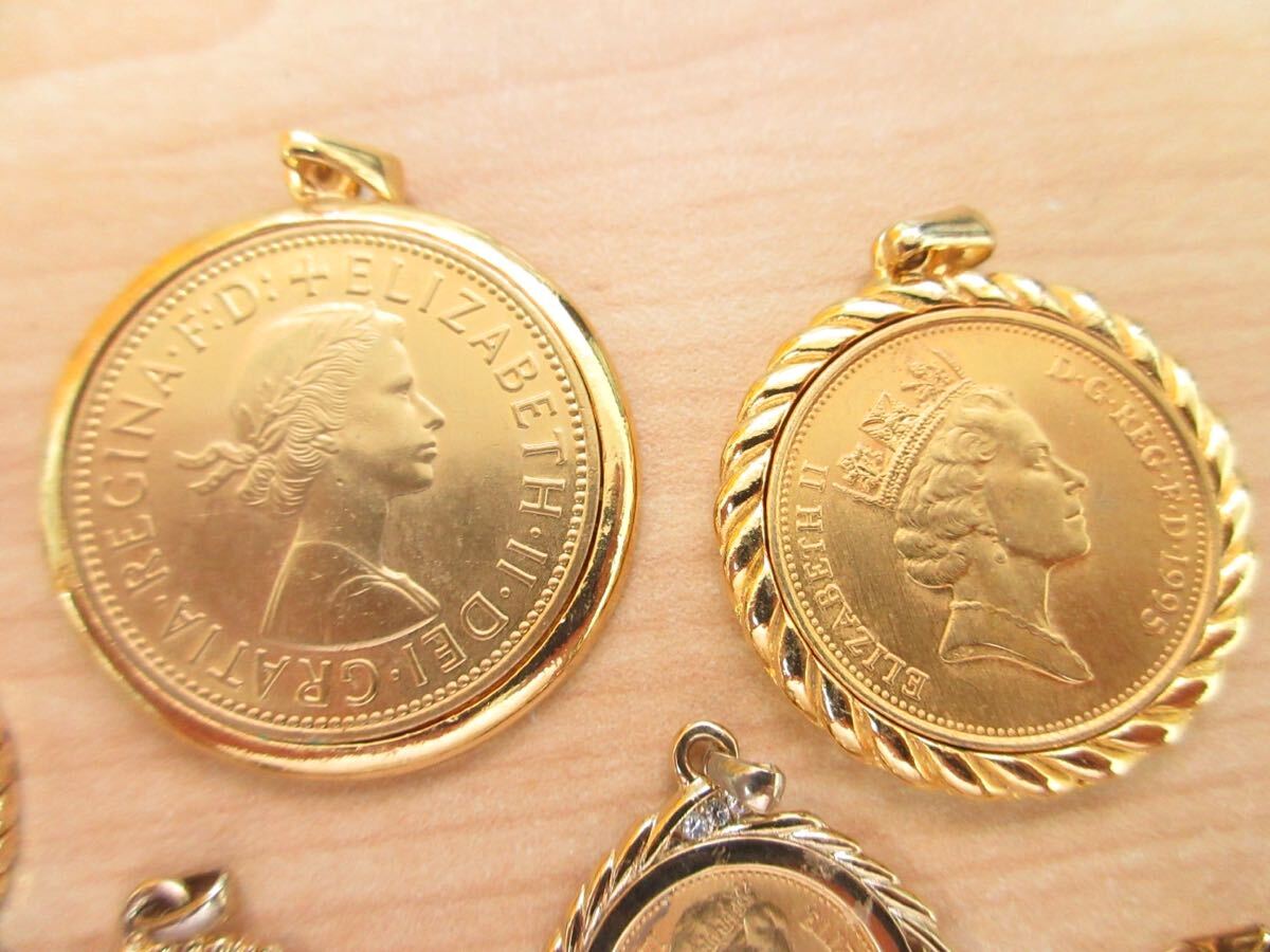 Yahoo!オークション - 【B94】コイントップ エリザベス ペンダントトッ...