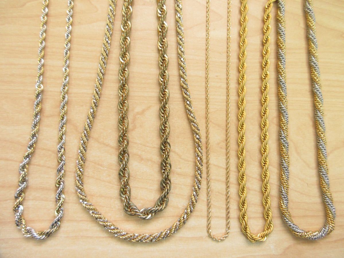 Yahoo!オークション - 【A47】ヴィンテージ ビンテージ ネックレス ゴ...