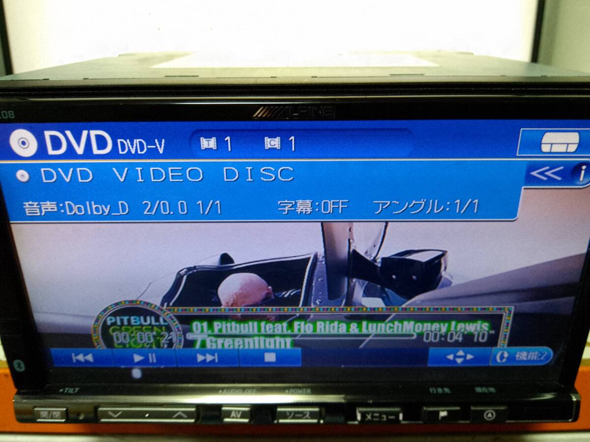 Yahoo!オークション - 即決 アルパインHDDナビVIE-X08 本体