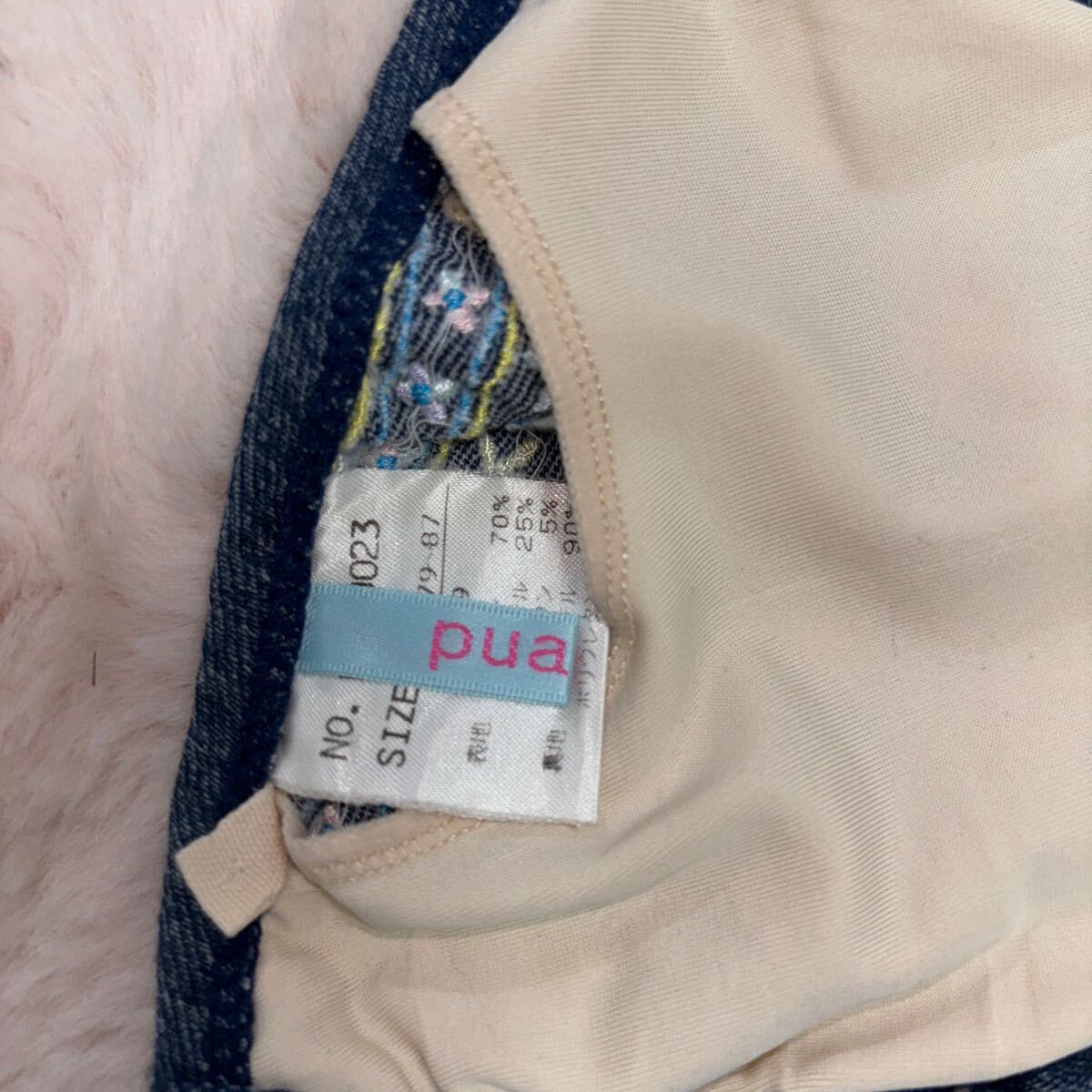 Yahoo!オークション - 整理品 Pua Pua レディース水着トップス デニム...