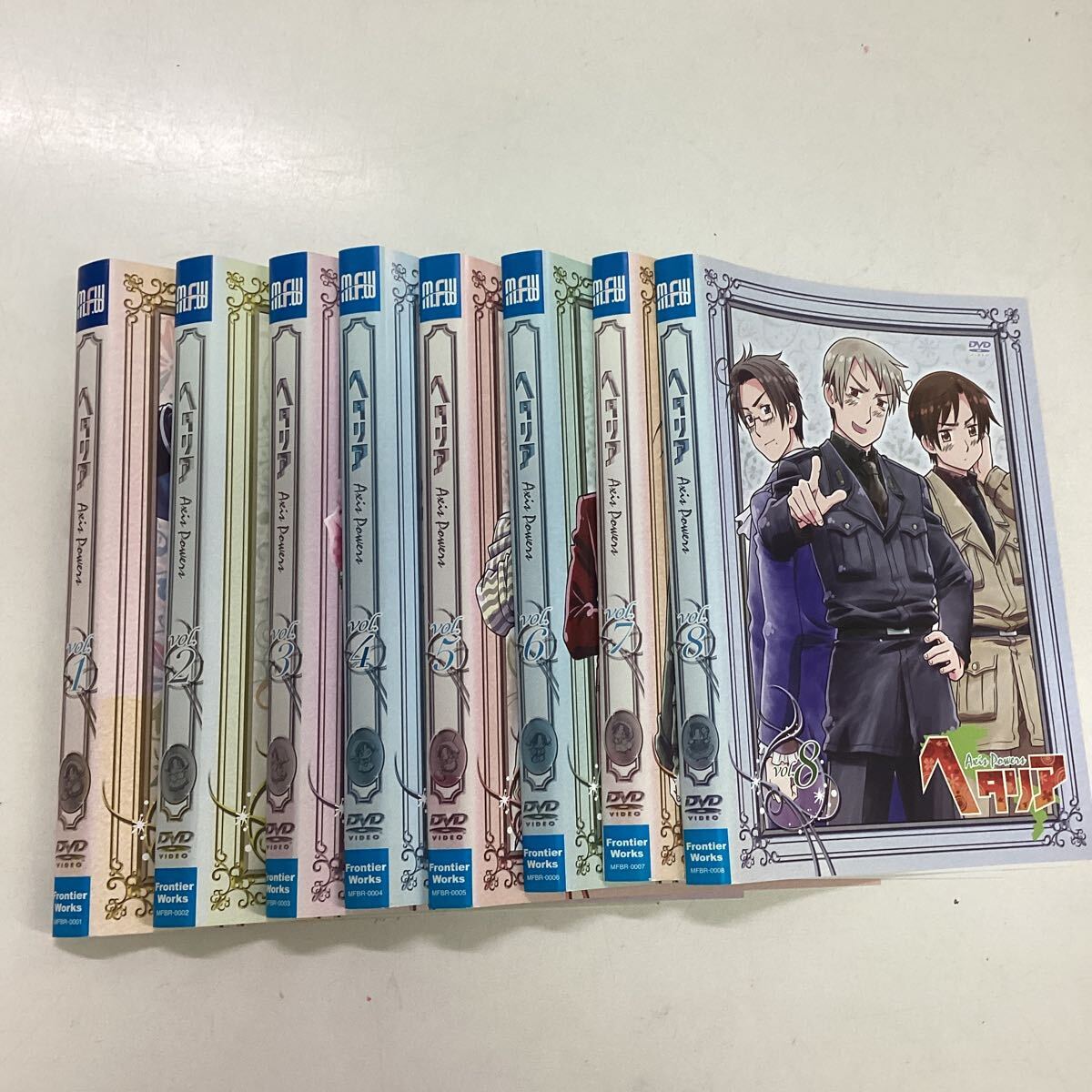 Yahoo!オークション - 【A46】8枚セット DVD ヘタリア Axis Powers 全8...