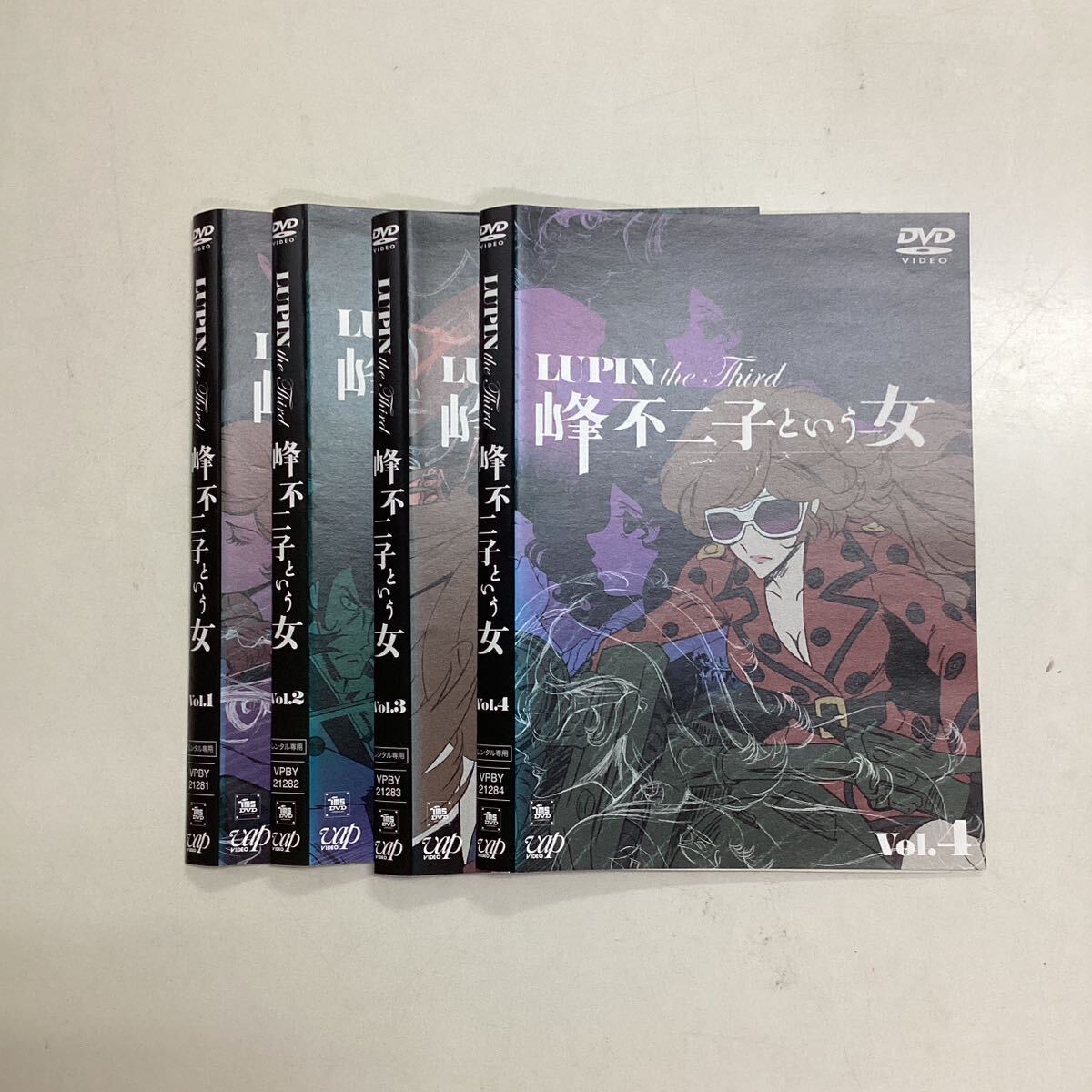 Yahoo!オークション - 【A60-2】4枚セット DVD ルパン三世 峰不二子と...