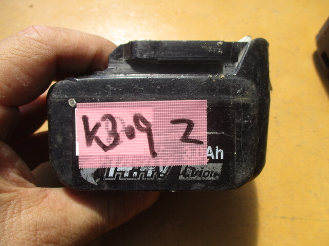 Yahoo!オークション - k3092 マキタ BL1430 14.4V