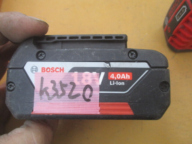 Yahoo!オークション - k3520 ボッシュ 18V