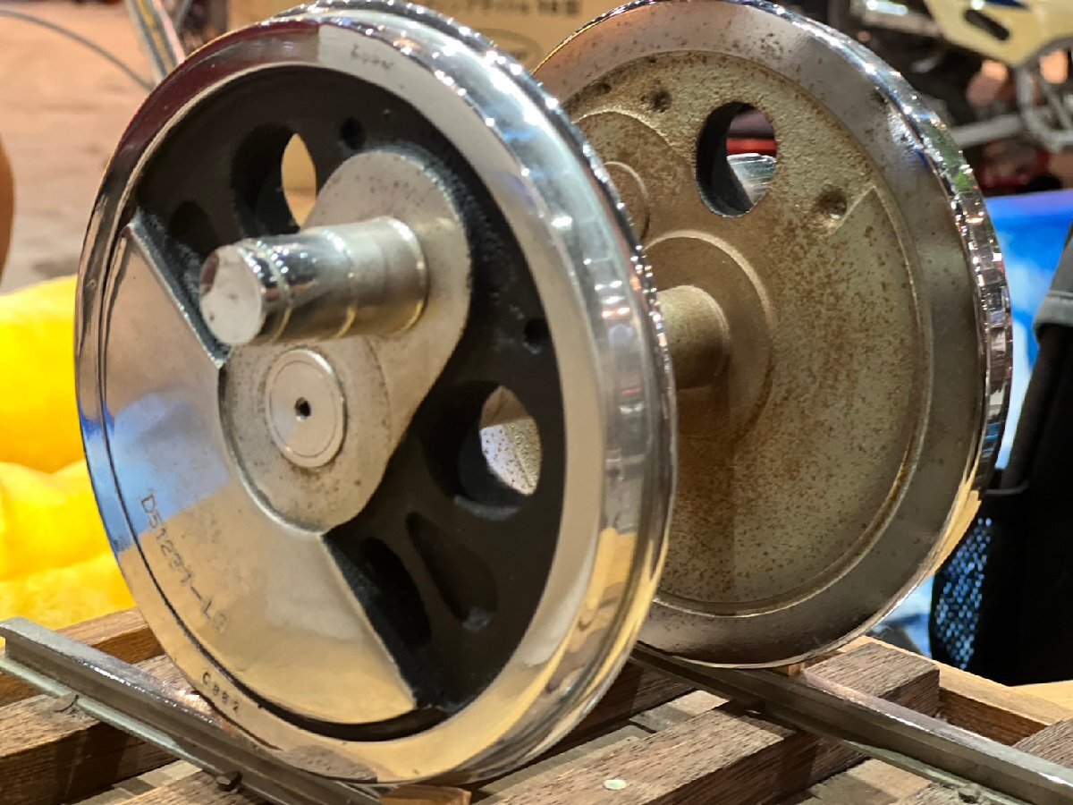 Yahoo!オークション - 国鉄 部品 D51237 蒸気機関車 車輪 台付 ミニチ...