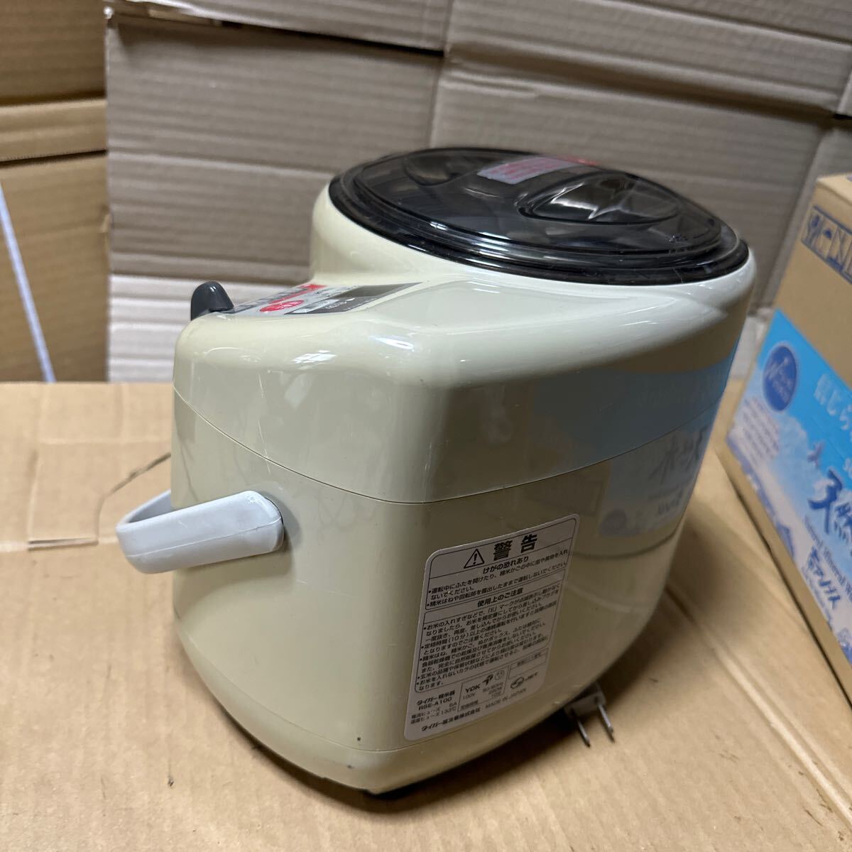 Yahoo!オークション - あ-7657）TIGER タイガー 精米機 RSE-A100 家庭...
