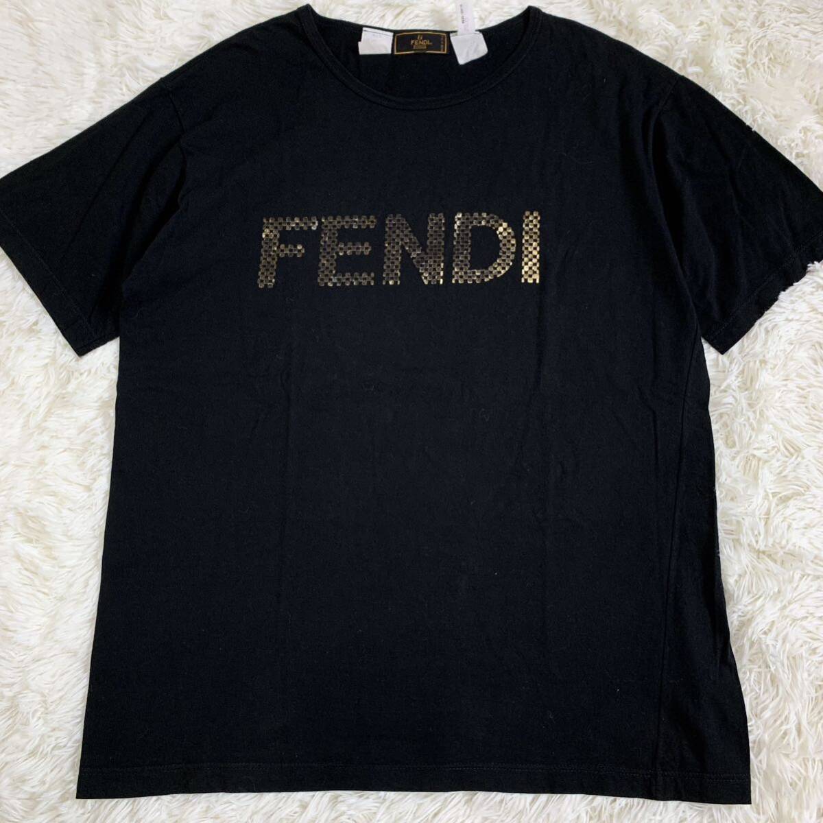Yahoo!オークション - 美品 フェンディ【大人気デザイン】FENDI 半袖 T...